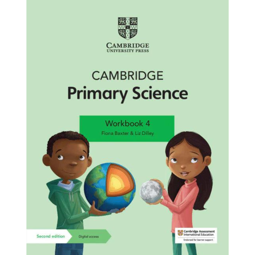 Cambridge Primary Science Workbook 4 With Digital Access 1 Year ACE