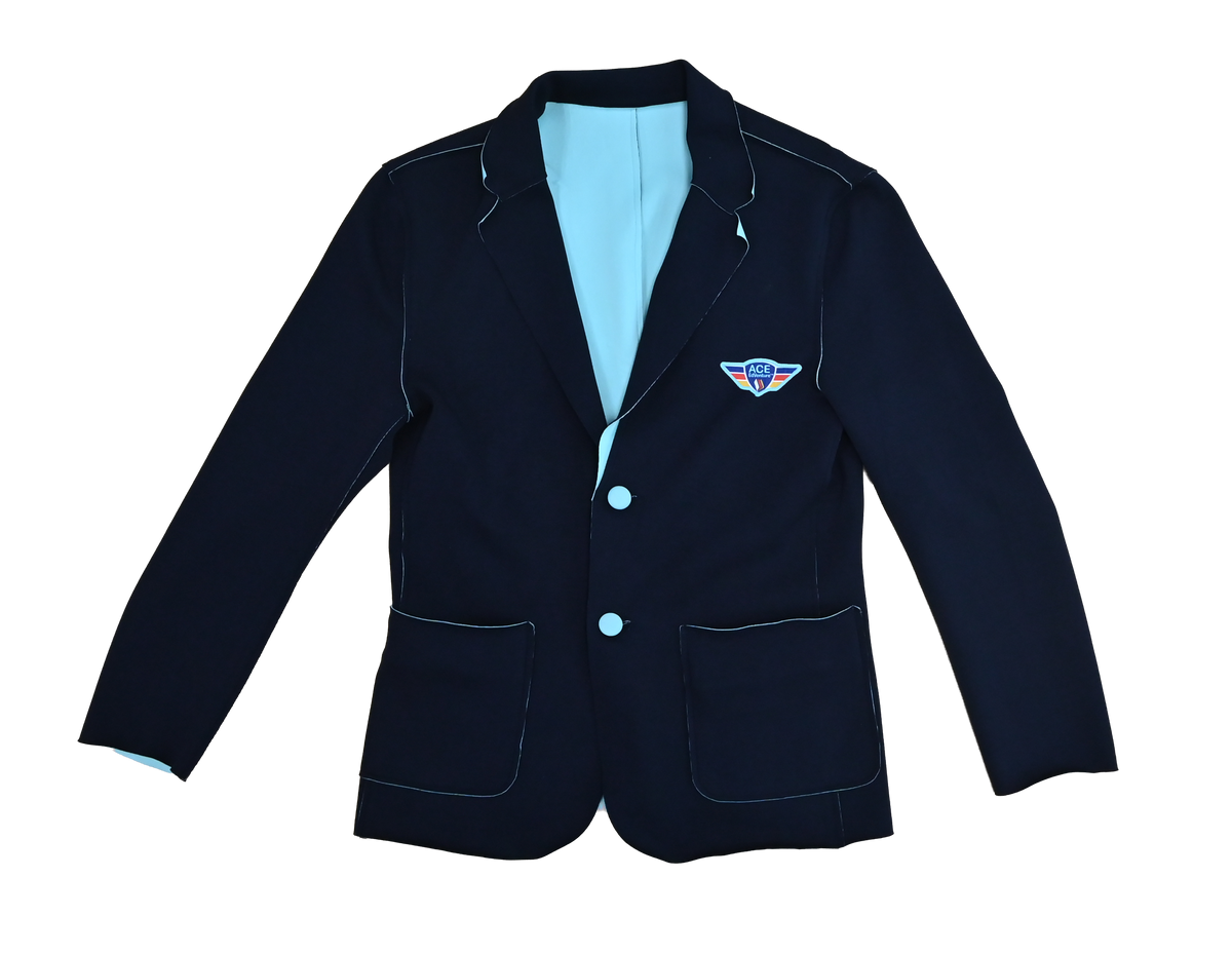 ACE-8009-U - ACE POWER BLAZER WITH CONTRAST INNER LINING AND SELF COVE ...