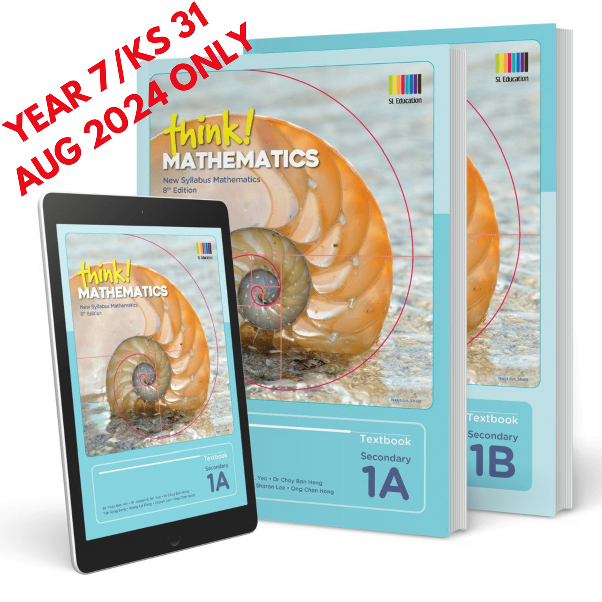 think! Mathematics Secondary Textbook 1A & 1B (Print & Digital Pack ...