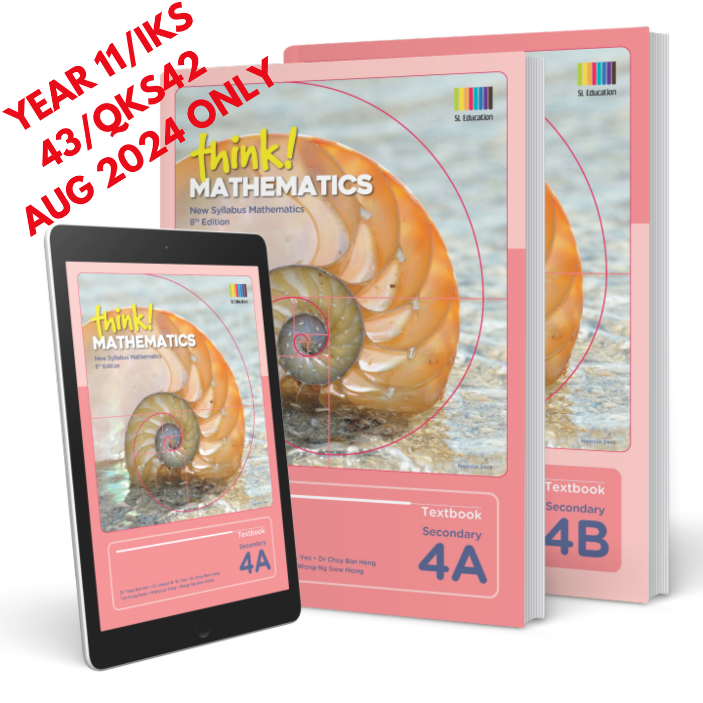 think! Mathematics Secondary Textbook 4A & 4B (Print & Digital Pack ...